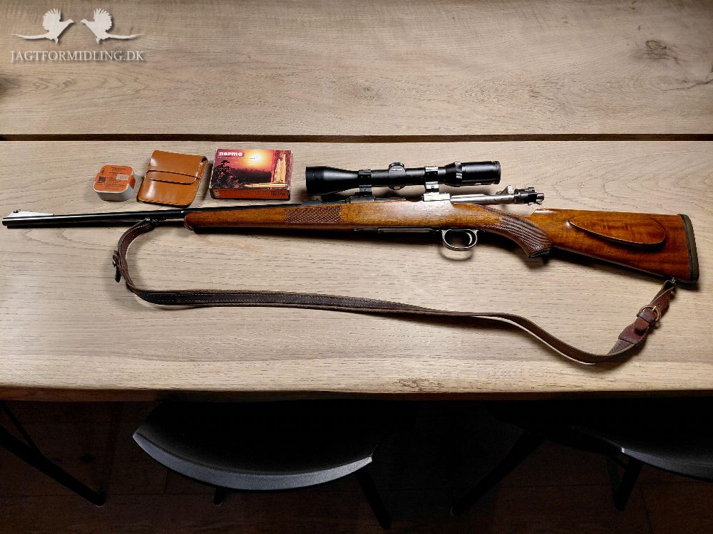Mauser 8x57 riffel med tasco kikkert